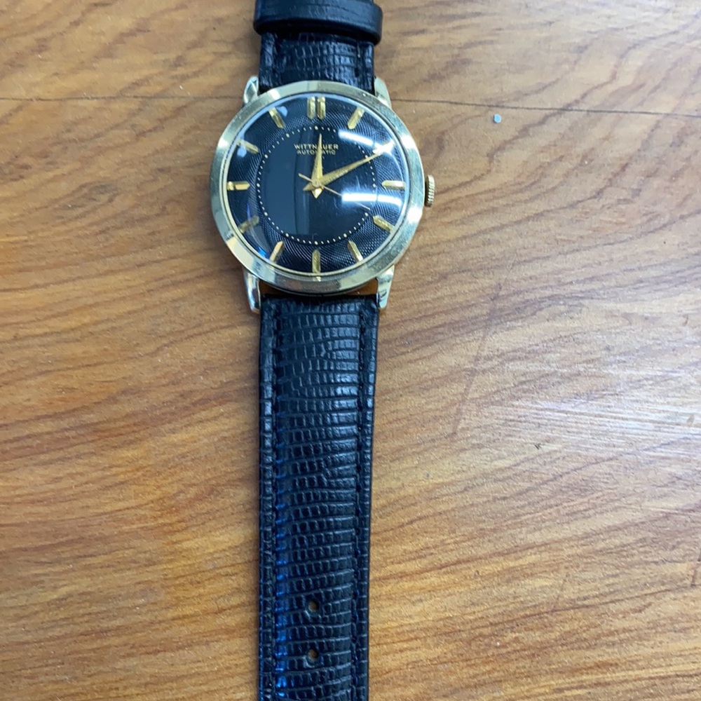 Wittnauer Authenticate 14k Solid Gold Watch - Gem